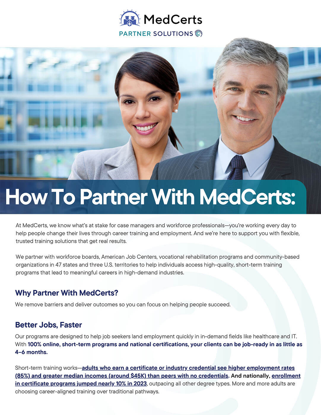 How to Partner with MedCerts - Workforce Download